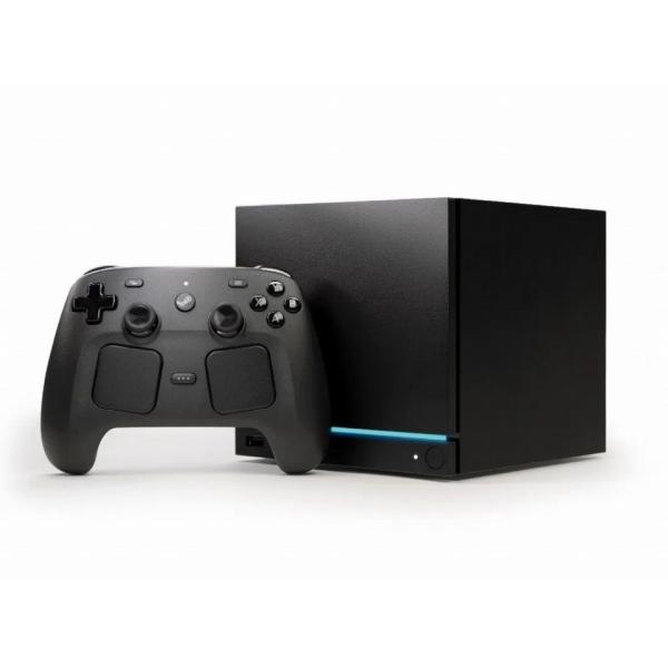 Steamをテレビで楽しめる小型ゲーミングPC。Steam Machine 512GB + Steam Controllerモデルは、AMD製CPU・GPUとFSR 4.1で最大4K出力に対応。約160mm角の筐体で、リビングのゲーム環境を...