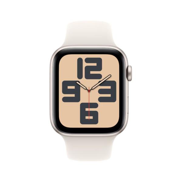 Apple Watch SE（第2世代）は、日常の健康管理やフィットネス、通知確認まで幅広く活用できるスマートウォッチです。GPS搭載モデルで、iPhoneと連携し通話・メッセージ・音楽再生・Apple Payなど、多彩な機能が手首で操作可...