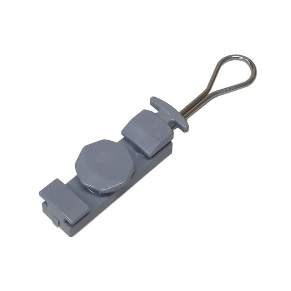 イワブチ 引込線引留具 ステンレス鋼線 SCH-SL引込ケーブル用支持線の引留めに使用されます。SCH-SLは塩害地域に適したステンレス鋼線を使用しています。全長:136mm線径:φ2.6mm