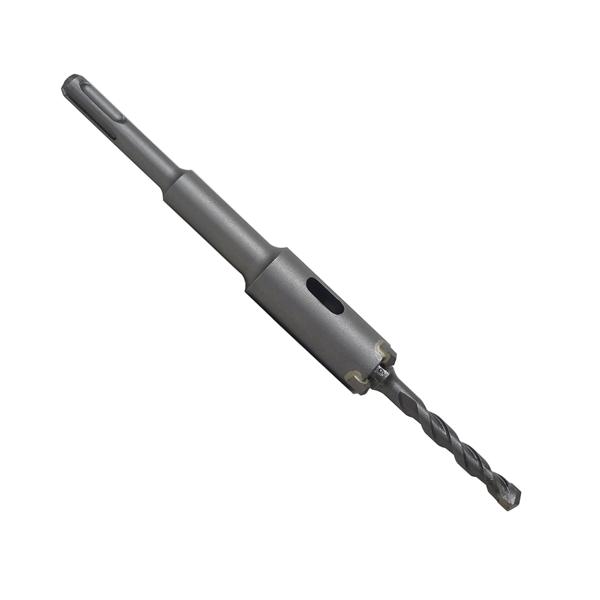 レベルマーク 施工用工具 ホールアダプターレベルマークをコンクリート面や既設アスファルトの硬い面に施工する際に使用するドリルです。京滋レベル工業のホールアダプターはセンタードリル部分を取り外して新たなものに交換する事が出来ますので、レベルマ...