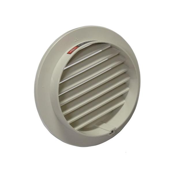 丸型ベントキャップ CP-125 (適用パイプ:125φ)寸法 A:φ150mm B:123mm C:70mm D:40mmカラー:アイボリー