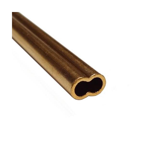 B形スリーブ 2.0mm適用電線:2.0mm捻回数:2材質:JIS H3300- (1986) 銅及び銅合金継目無管 C1100T張力のかかる硬銅電線の直線接続に使用します。スリーブの捻回はペンチを用いて、規定回数捻回を行なってください。電...