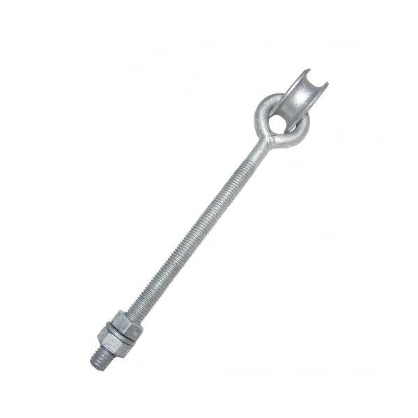 4分のアイボルト 丸シンプル付きサイズ:4分 内径:25表面処理:溶融亜鉛メッキ