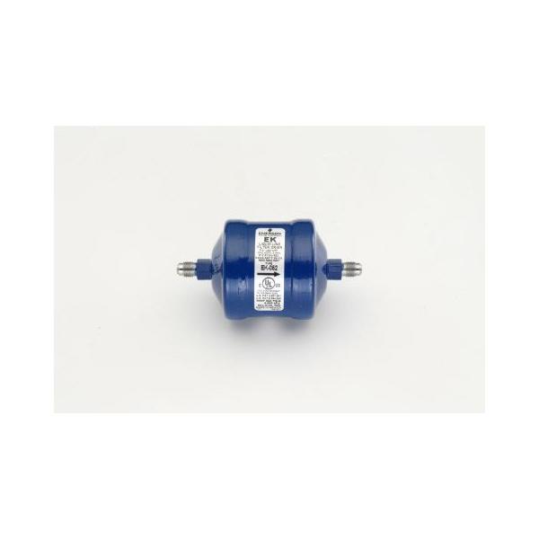 ドライヤ フレアタイプ1/4UL、CSA認証品水分・酸・固形質異物を効果的に除去。★仕様★●サイズ：1／4″（6.35）●全長mm：122●外径mm：67●最高使用圧力：4.68MPa●温度範囲：−45〜＋65℃●対応冷媒：R22、R134...