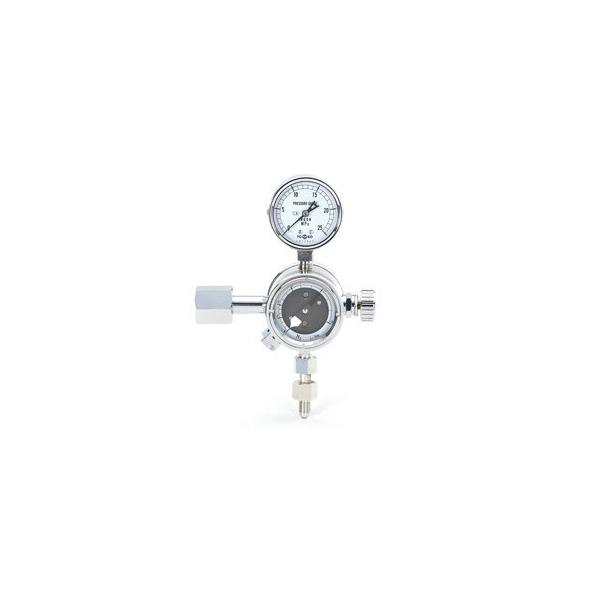 【送料無料※対象外地域あり】チッソガス流量計高圧(14.7MPa以下)のチッソガスを一定(0.3MPa)に減圧し、必要量のガスを正確に送り出すことができます。　★仕様★●流量測定範囲：3〜15l／min●測定ガス種類：チッソガス●一次側使用...