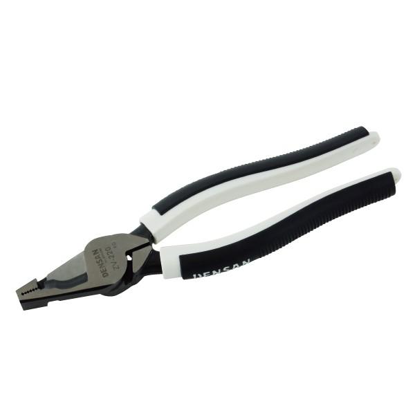 【当店はジェフコム正規取扱店です】 【お取り寄せ】●偏芯軸採用で約30％切れ味アップ(※当社従来品比)●VVF2.6×3Cも片手でラクラク●銅線専用★仕様★●本全長:220mm●質量:330g※当店に在庫のない場合はお取り寄せのため納期にお...