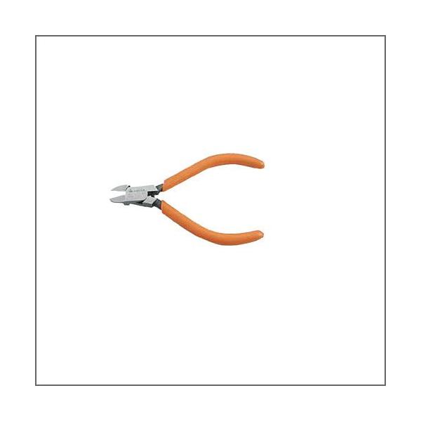 【2762803】小型で軽量なニッパで、プラスチックの成型後の切断作業、バリ取り作業やプラモデルの製作などに最適です。★仕様★●切断能力(mm)樹脂:φ3●全長(mm):110●原産国:日本