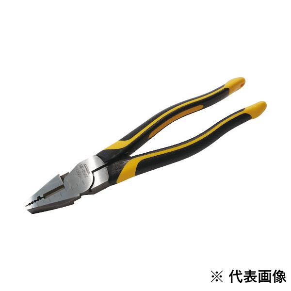 【お取り寄せ】●スチールワイヤーをつかむミゾ加工により、スリップ等を起こさず、通管作業が安全、確実に行なえます。ペンチ頭部に寸法目安目盛を打刻しました。●ペンチ頭部に寸法目安目盛を打刻しました。●成形カバー・通管機能付★仕様★●切断能力(m...