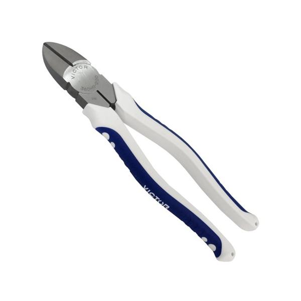 ●切断能力と耐久性に優れ電気工事などで幅広く使用されています。●エラストマーカーバー付★仕様★●サイズ: 200mm(8in)●寸法(mm):A/219・B/53・C/26・D/13 刃幅/29●切断能力(mm):鉄3.5φ 銅線4.0φ ...