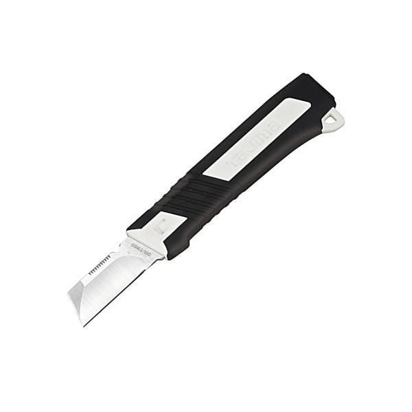 【4975364165671:7617879】お取り寄せ商品のため納期にお時間がかかる場合があります。● VVF線もスムーズに割けるホロー形状刃を採用しています。● 刃が短く、皮むき作業での取り回しに便利なショートタイプです。● バリ取り用...