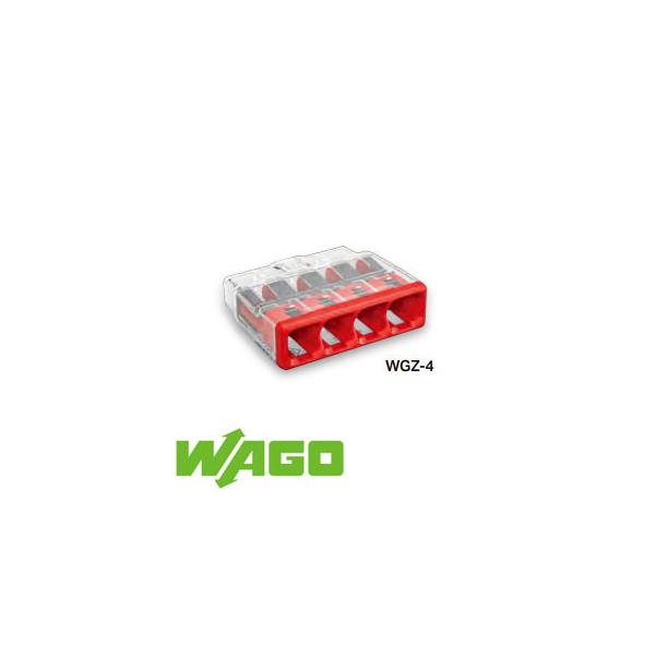 ワゴ（WAGO） 差込みコネクタ WGZ-4 (80個入) | 電材ほっとライン | SitePromo