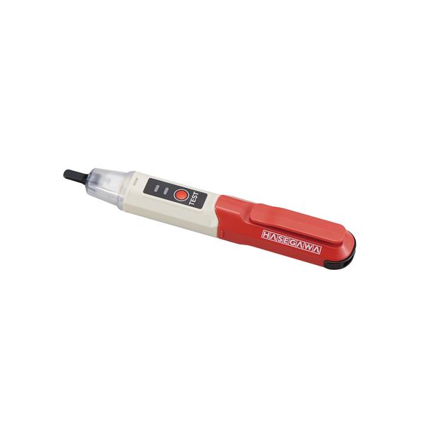 ＜ ＨＴＥ−７００Ｄ　特長・仕様＞・検知部：導電性樹脂（短絡防止）・防水性能：IPX4 相当・使用電池：単4電池ｘ1本・接地端子は、クリップが取付けやすい形状 　※ワニ口クリップを取付け、リード線を接地し閉回路を作ることで直流検電が可能と　...