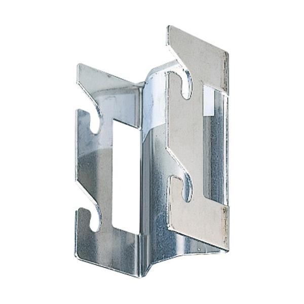 ＜仕様＞・材質：ステンレス・質量：１６０ｇ※先に簡易取付金具を専用バンドで固定することのより、　φ６０.５(２Ｂ)以上の鋼管及びコンクリート柱への器具の　取付作業が一人で行えて簡単です。※バンド幅４０ｍｍ以内。