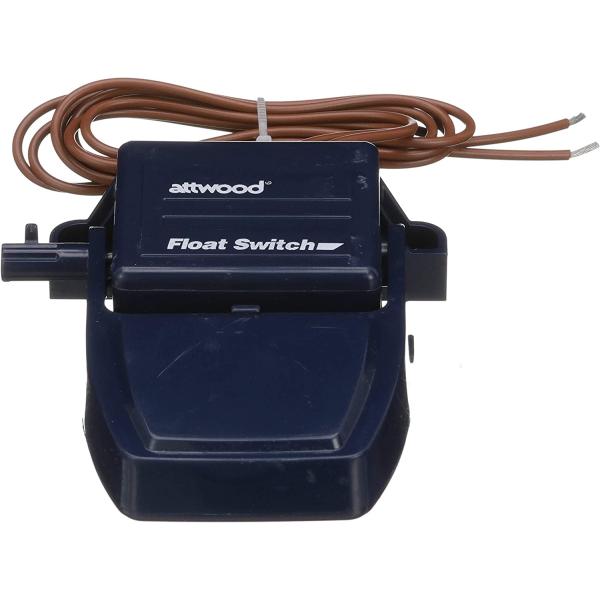 商品名Attwoodの自動フロートスイッチ - 12V＆24VAttwood 4202-7 Float Switch, For Bilge Pump, 12- and 24-V CE rated, 36-Inch Wire, 4   Inc...