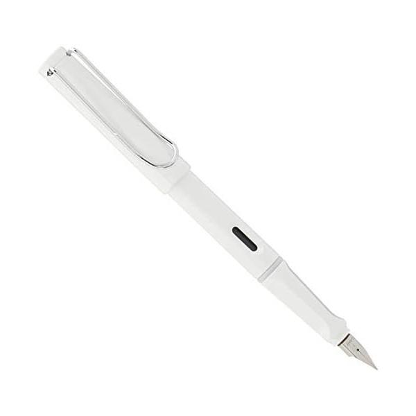 商品名Lamyサファリホワイト万年筆 L19-WE-F 細形ペン先Lamy Safari White Fountain Pen - Fine Nib L19-WE-Fブランド：Lamy商品サイズ：1 Count (Pack of 1)高さ：...