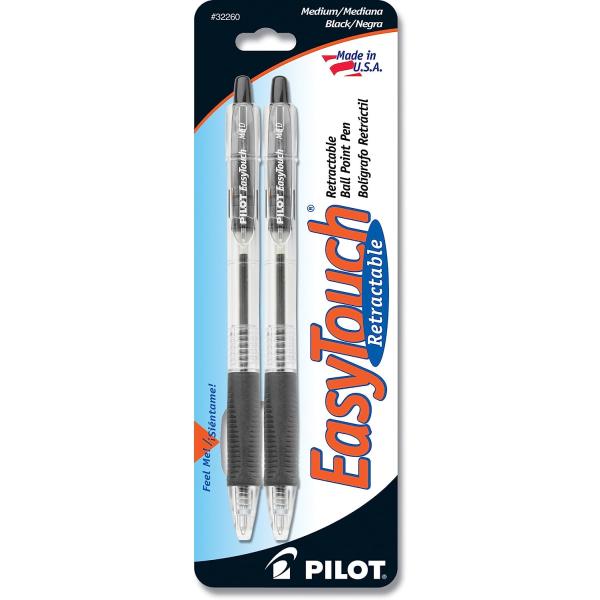 商品名EasyTouch Retractable Ballpoint PenPILOT EasyTouch Refillable &amp; Retractable Ballpoint Pens, Medium Point, Black I...