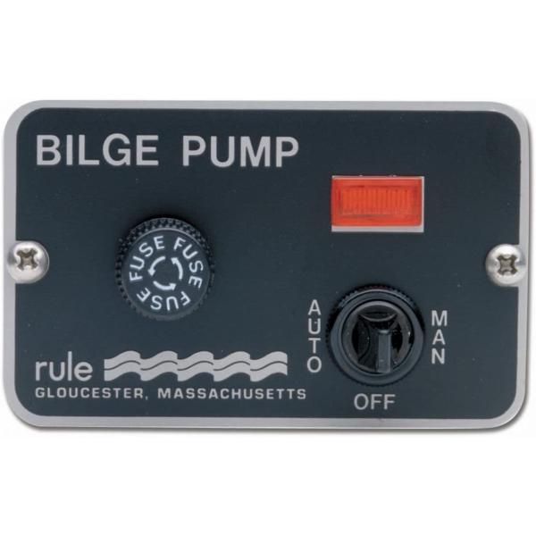 商品名ルール - 41マリンデラックスパネルスイッチ（12ボルト）Rule 41 Marine Deluxe Panel Switch (12-Volt), Black, 3-1/4"" L x 2"" W,999ブランド：Rule商品サイ...