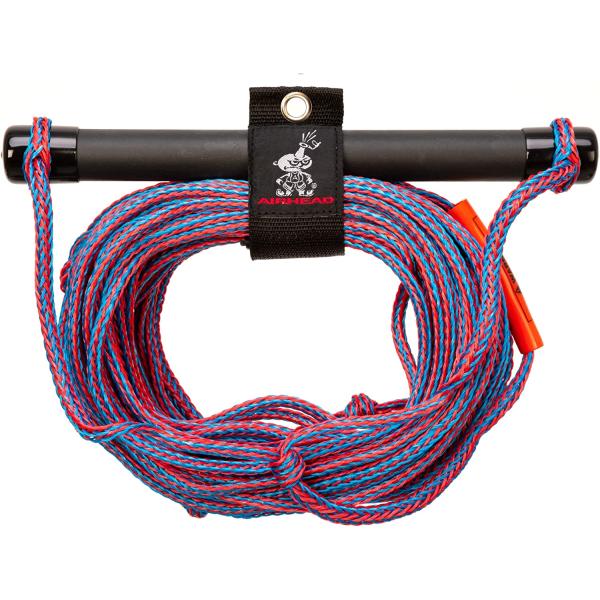 商品名KwikのTek社 - エンドキャップ付きアルミハンドル付き1節水スキーロープ（75フィート）Airhead Water Ski Rope with Rubber Handle, 1 Section, 75-Feetブランド：AIRH...