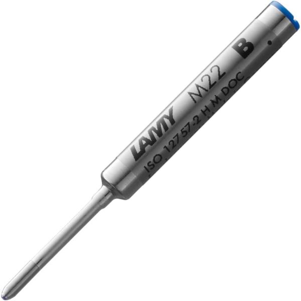 商品名Lamy M22 ボールペン コンパクト リフィル ブルーブロードLamy M22 Ballpoint Pen Compact Refill Blue Broadブランド：Lamy商品サイズ：高さ：2 cm横幅：4.2 cm奥行：19...