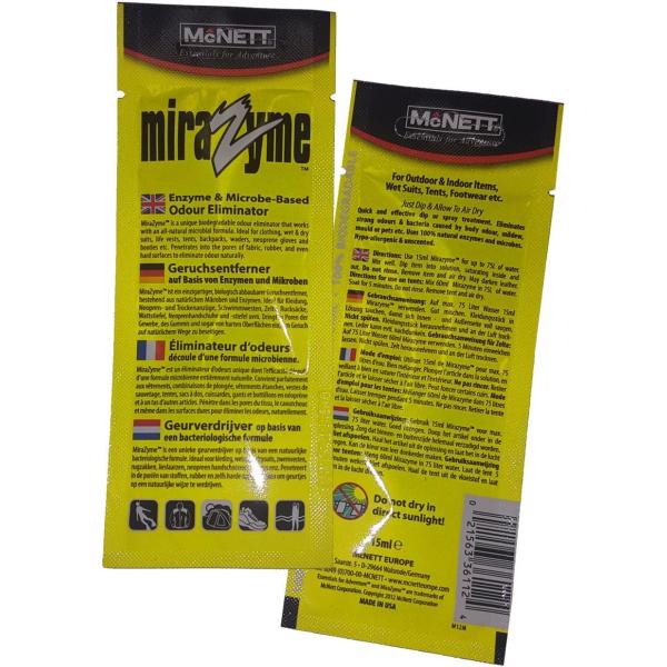 商品名McNett MiraZyme Enzyme Based Gear Deodorizer .5OZブランド：McNett商品サイズ：.5OZ高さ：1.5 cm横幅：5.6 cm奥行：15.4 cm重量：2750 g商品番号：14230...