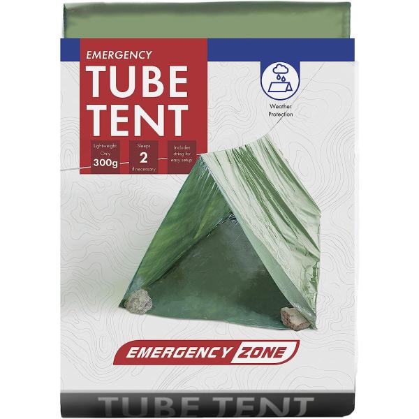 商品名EMERGENCY ZONE(エマージェンシー ゾーン) チューブ型テント 106Emergency Zone Reflective &amp; Green Survival 2 Person Tube Tents. Availabl...