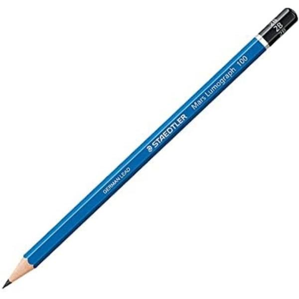 商品名ステッドラー 鉛筆 2B マルス ルモグラフ 筆記 デッサン 12本 100-2B*12STAEDTLER Mars Lumograph 2B Graphite Art Drawing Pencil, Medium Soft, Bre...
