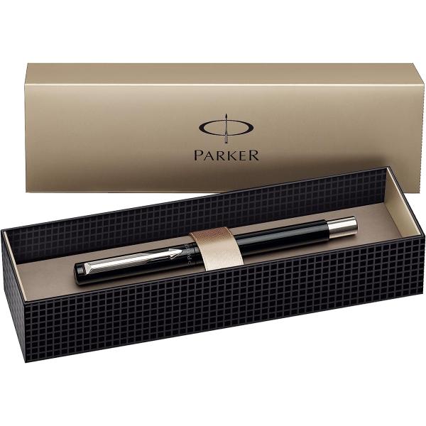 商品名PARKER VECTOR FPEN BLACK MEDIUM 67407Parker Vector Black Medium Nib Fountain Pen - Gift Boxedブランド：Parker商品サイズ：高さ：3.6 ...