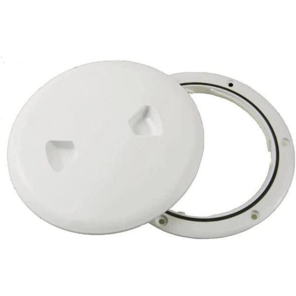 商品名DECK PLATE 5 White, Twist Out by BECKSON MARINEDP50W BECK Dck PLT 5 in WHT, Whiteブランド：BECK商品サイズ：高さ：1.5 cm横幅：17.8 cm奥行...