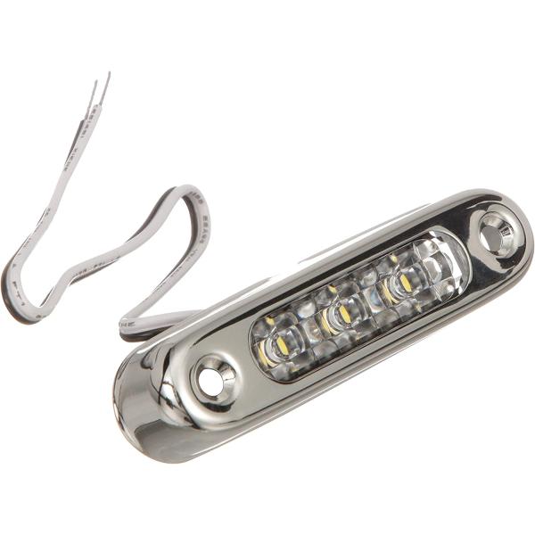 商品名6343SS7 Attwood 3&amp;quot; LED Underwater Courtesy LightAttwood 6343SS7 LED Underwater Lights, 3-Inch Series, White ...
