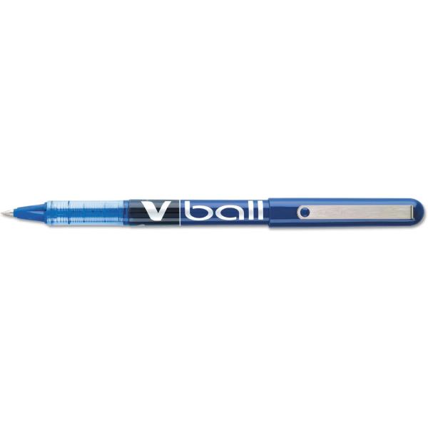 商品名Pilot V - Ball Liquidインクローラーペン、Extra Fine,ブルーバレル/インク(Pack of 12 )Pilot V-Ball Liquid Ink Roller Pen, Extra Fine, Blue...