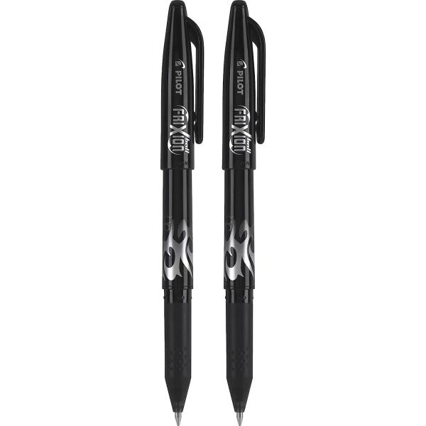 商品名FriXion Erasable Gel PenPILOT FriXion Ball Erasable &amp; Refillable Gel Ink Stick Pens, Fine Point, Black Ink, 2-Pac...