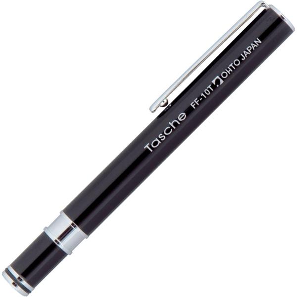 商品名オート 万年筆 タッシェ FF-10Tブラックオート Auto Fountain Pen Tachet FF-10T Blackブランド：OHTO商品サイズ：1 Count (Pack of 1)高さ：1.1 cm横幅：3.9 cm奥...