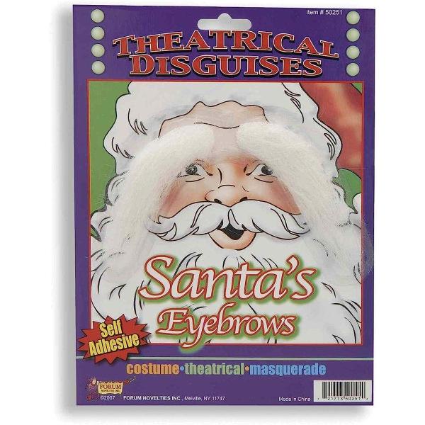 商品名Santa Eyebrows サンタの眉毛♪ハロウィン♪サイズ：One SizeForum Novelties, Santa Eyebrows Costume Accessory, One Size, Multicolorブランド：F...