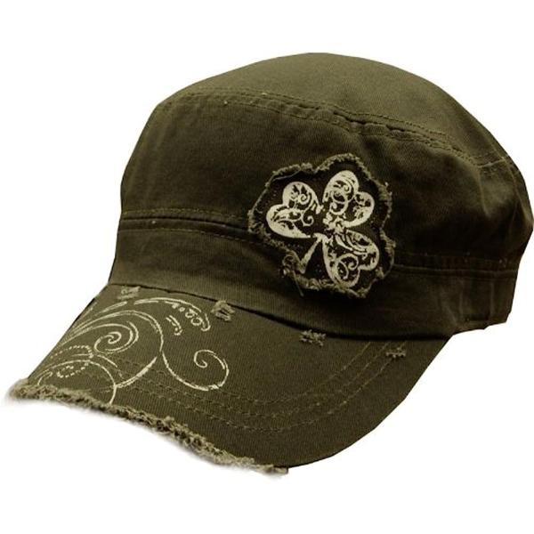商品名IRISH PRIDE HAT レディース US サイズ: Medium カラー: グリーンRhode Island Novelty St Patcks Day Ish Costume Shamrock Cadet Cap Hatブラ...