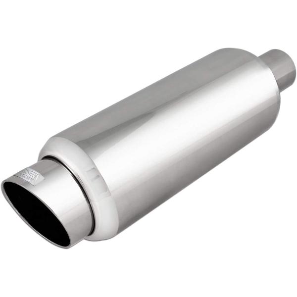 商品名DC Sports EX-5016 Performance Bolt-On Resonated Exhaust Muffler with Clamps and Adapters for Universal Fitment on Mos...