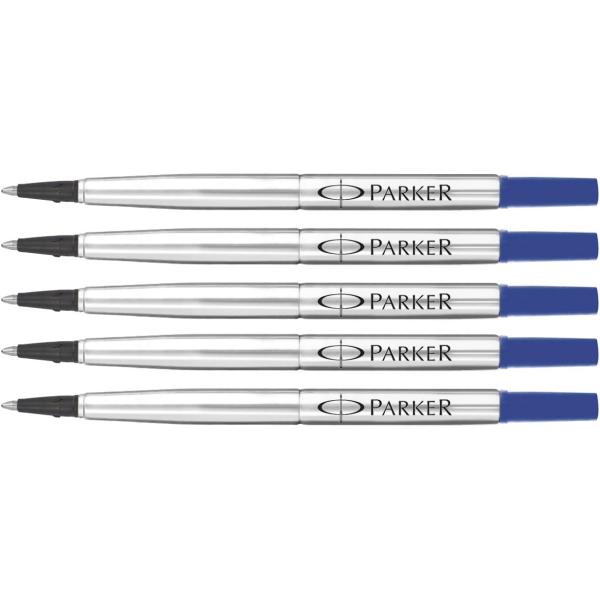 商品名Parker   Quink : 5ブルーローラーボールRefills in Blister , Size : Fine。Parker - Quink: 5 Blue Rollerball Refills in Blister, Si...