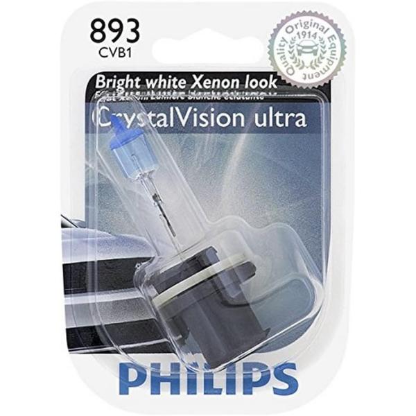 商品名Philips 893 CrystalVision ultra Bright White Fog Bulb, 1 Packブランド：Philips Automotive Lighting商品サイズ：1高さ：1.9 cm横幅：10.6 ...