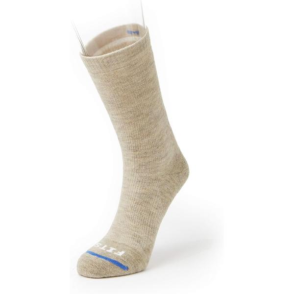 商品名FITS Medium Hiker &amp;ndash; クルー: エッセンシャルハイキングソックス M グレーFITS Medium Hiker   Crew: Essential Hiking Socks, Stone, Mブラ...