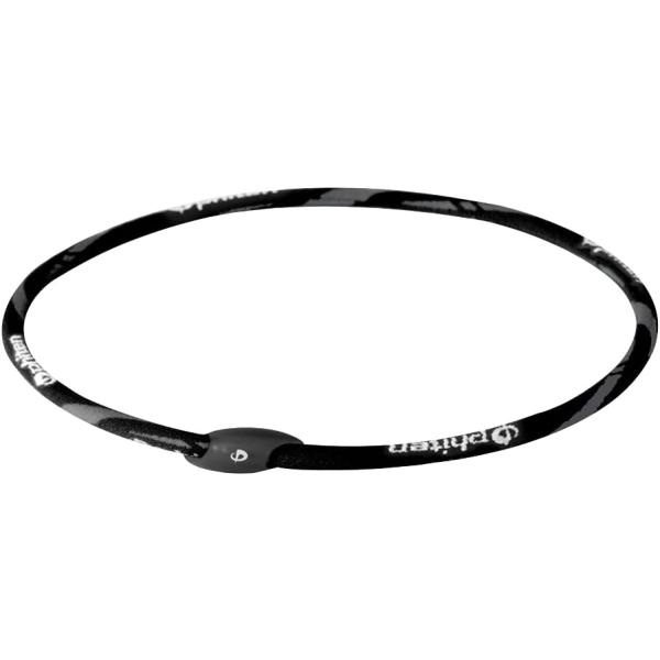 商品名Phiten Air Titanium Necklace   Sport Necklace Permeated with Aqua Titanium Technology for Neck and Shoulder - Black, ...