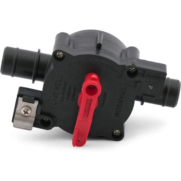 商品名Flow-Rite MV-04-FN01 Livewell Control Valve, Red Arm, V4 Three-Positionブランド：Flow-Rite商品サイズ：高さ：6.9 cm横幅：8.4 cm奥行：13.2 ...