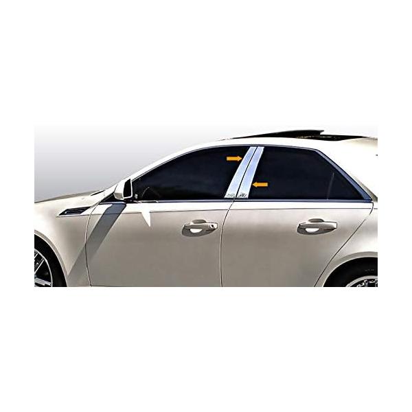 商品名MaxMate PT Parent 2008-2013 キャデラック CTS Pillar Post Trim 4PC PP-4CA112Made in USA! Compatible with 2008-2013 Cadillac ...