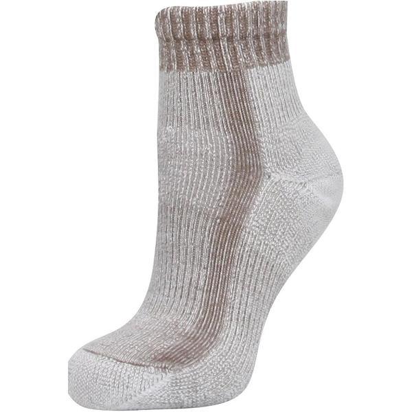 商品名ThorlosレディースLight Hiking Mini Crew 3-pk US サイズ: MD (Women's Shoe 7-9) カラー: ブラウンThorlos Light Hiking Mini Crew 3-PK Kh...