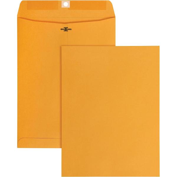 商品名Quality Park Preserve High Bulk Clasp Envelope, 23cm x 30cm, Kraft, Gummed, Box of 100 (37891)Quality Park Quality Pa...