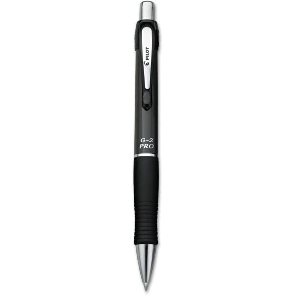商品名g2 Pro格納式Gelインクペン, Refillable,ブラックインク/バレル, 0.7 MMグレー 1-PackPILOT 31147 G2 Pro Retractable Gel Ink Pen, Refillable, Bl...