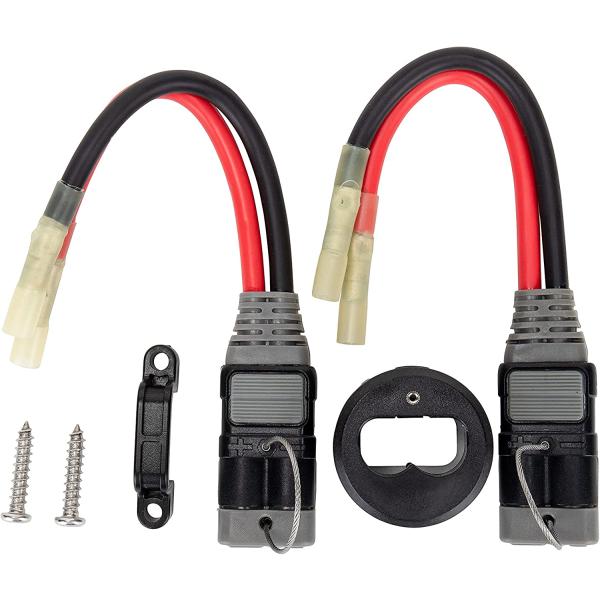 商品名Heavy Duty Trolling Motorコネクタ(Trac Outdoors)Camco Trac Outdoors High-Current Connector Kit, 8 Gauge | Upgrade Your Tr...