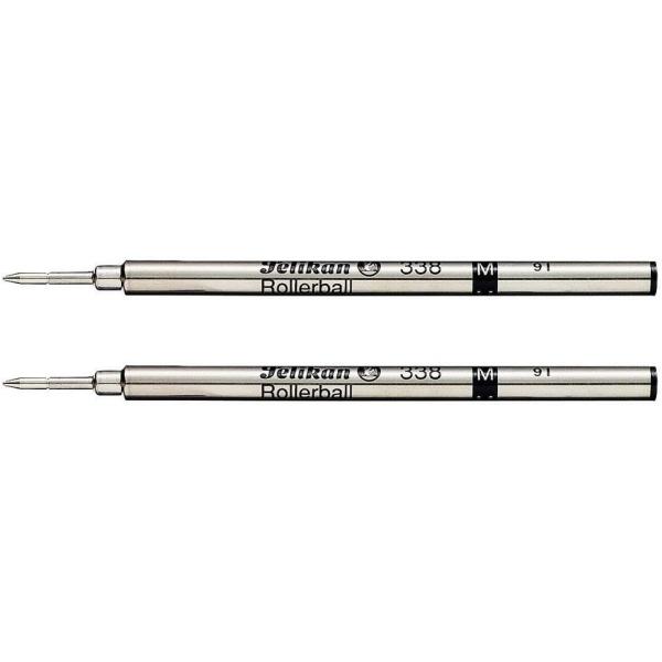 商品名Pelikan 338 Recharge pour stylo roller Pointe moyenne Noir Lot de 2 (Import Royaume Uni)Pelikan 338 Medium Rollerball...