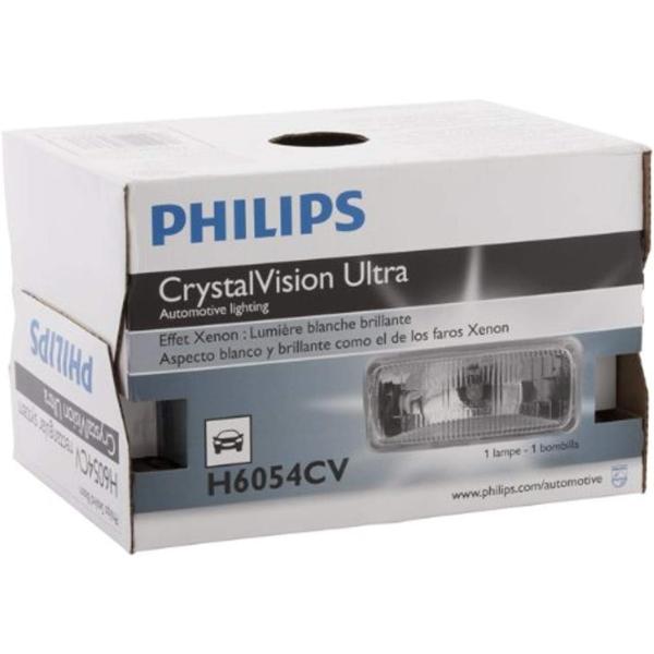 商品名Philips CrystalVision ウルトラキセノンパワー ハロゲンヘッドライト H6054CVC1Philips H6054CVC1 CrystalVision ultra Upgrade Xenon-Look Haloge...