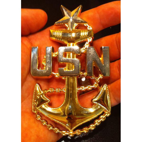 商品名シャドーボックスコレクション ネイビー シニアチーフ アンカー 4インチshadowbox collection Navy Senior Chief Anchor 4""ブランド：shadowbox collection商品サイズ：高...