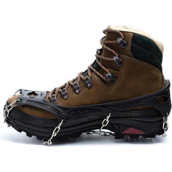 商品名ヒルサウンド HILLSOUND フリーステップ6 ブラック Mサイズ 26-28cm FS6-BLKHillsound FreeSteps6 Crampon, Ice Cleat All-Purpose Traction Syste...