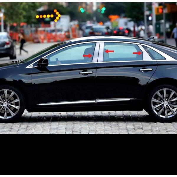 商品名MaxMate PT Parent 2013-2019 キャデラック XTS Pillar Post Trim 6PC PP-6CA857Made in USA! Compatible with 2013-2019 Cadillac ...